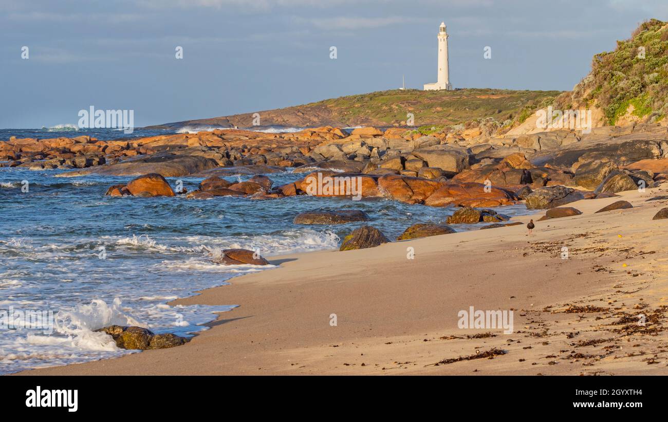 The Cape Leeuwin Lighthouse is situated in the Leeuwin-Naturaliste ...