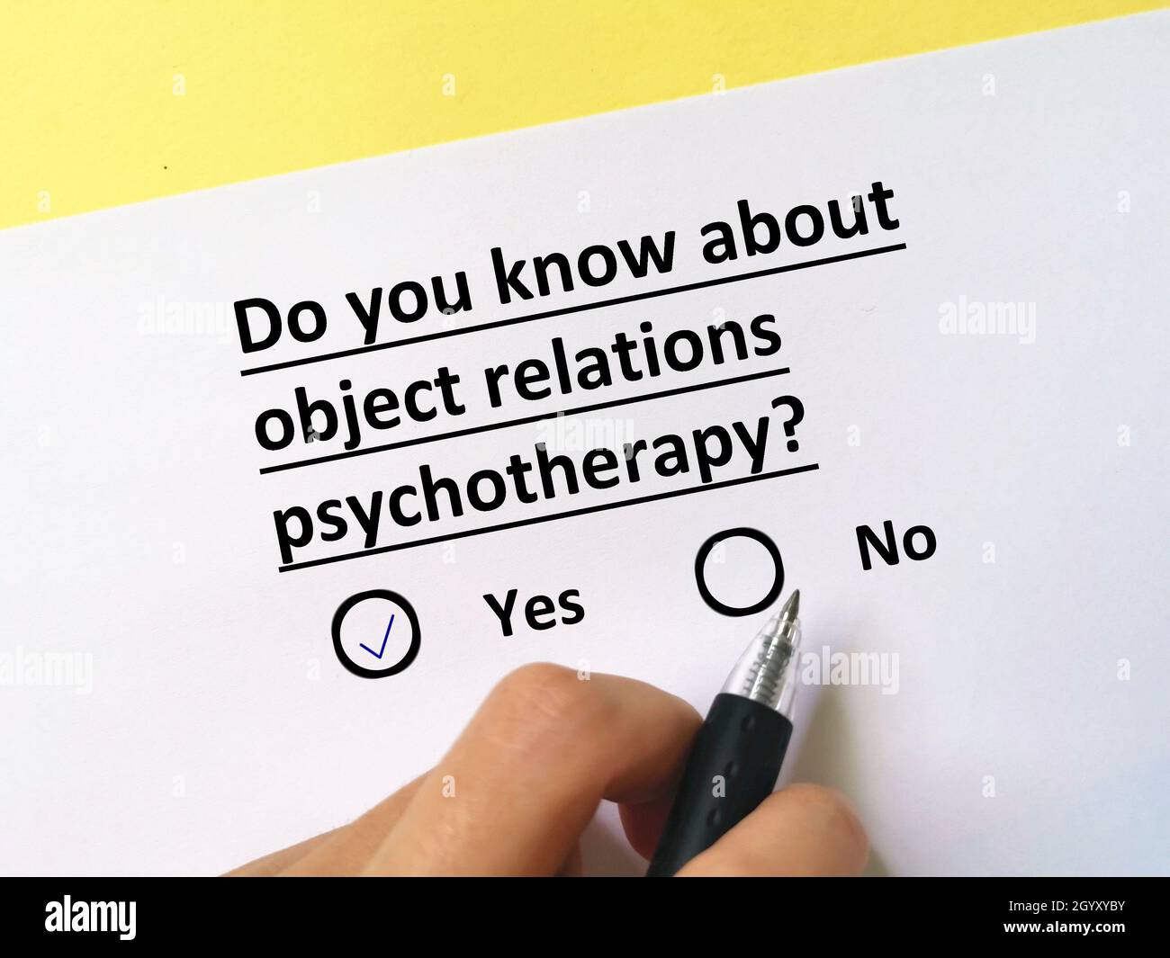 Object relations therapy hi-res stock photography and images - Alamy