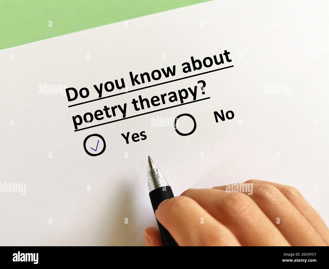 Poetry therapy hi-res stock photography and images - Alamy