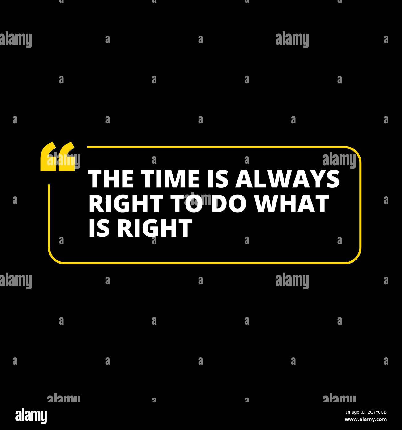 The Time Is Always Right to Do What Is Right - Motivational ...
