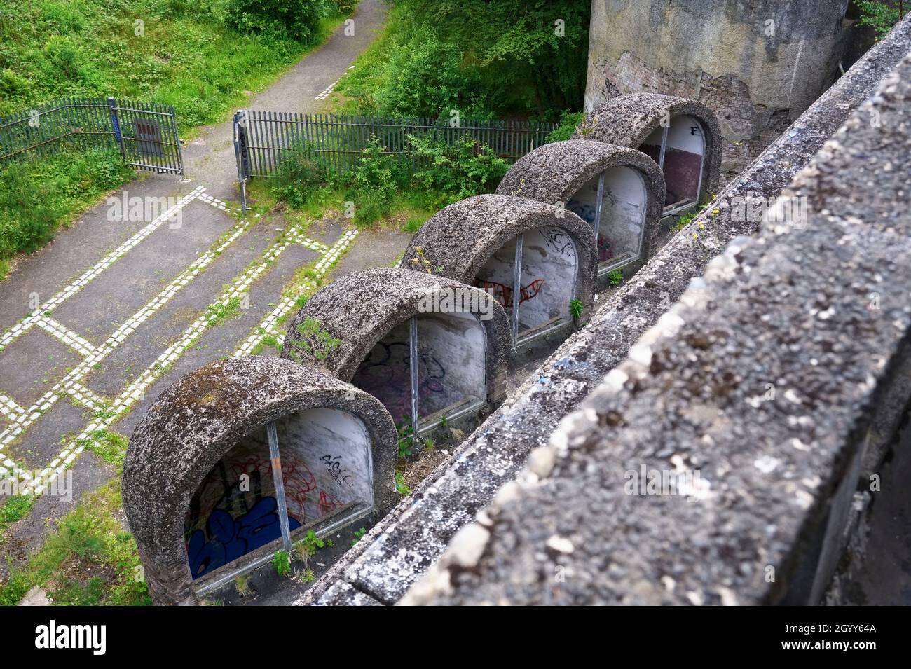Cardross, Scotland, UK. June 27th 2021. St Peters Seminary to be ...
