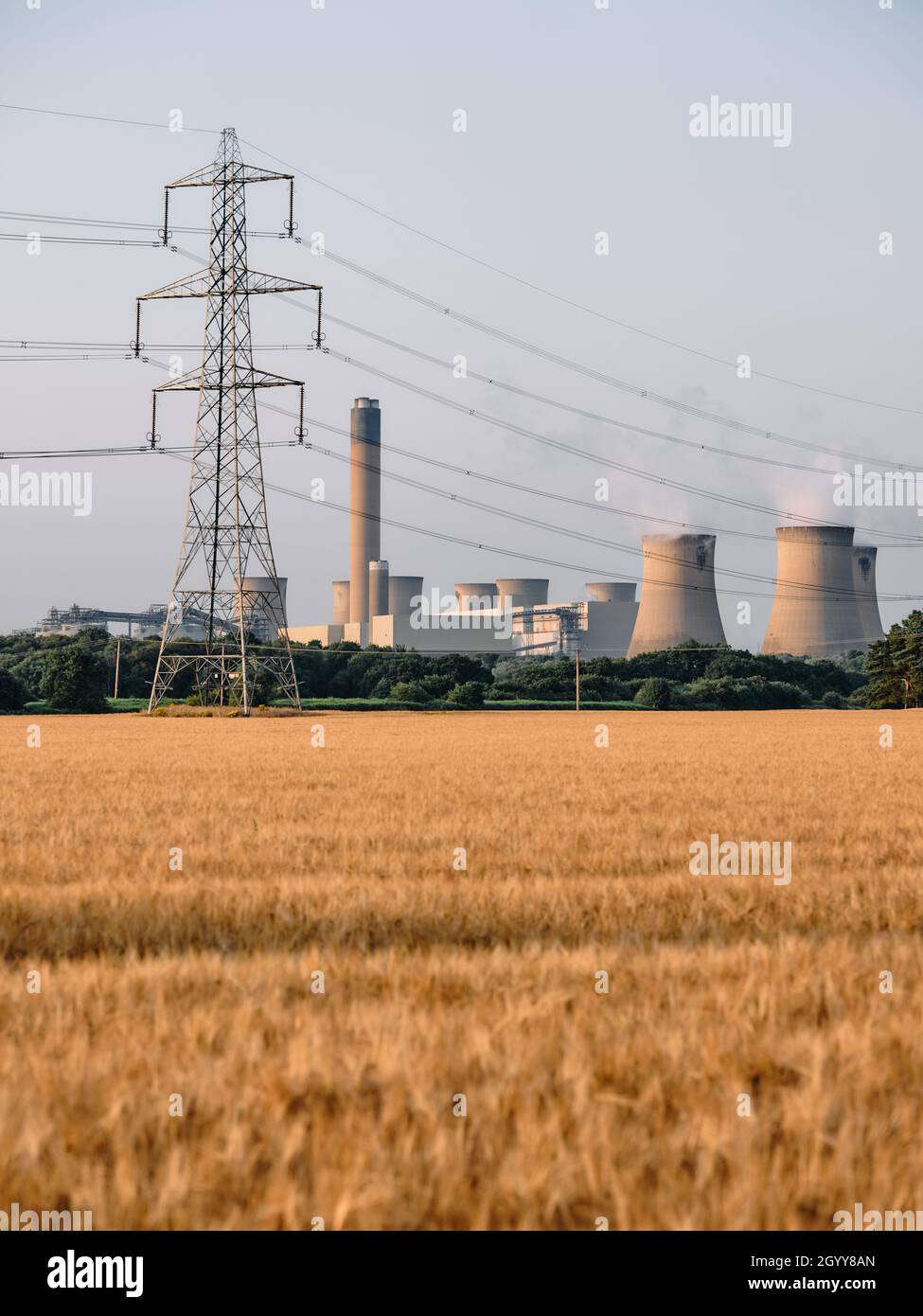 Drax power station england hi-res stock photography and images - Alamy