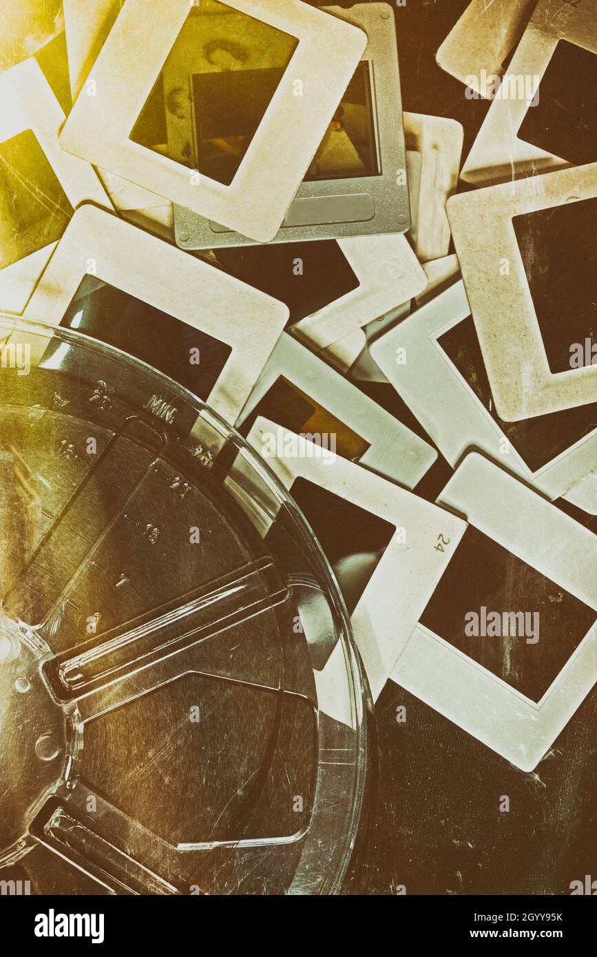 Empty photographic slide hi-res stock photography and images - Alamy