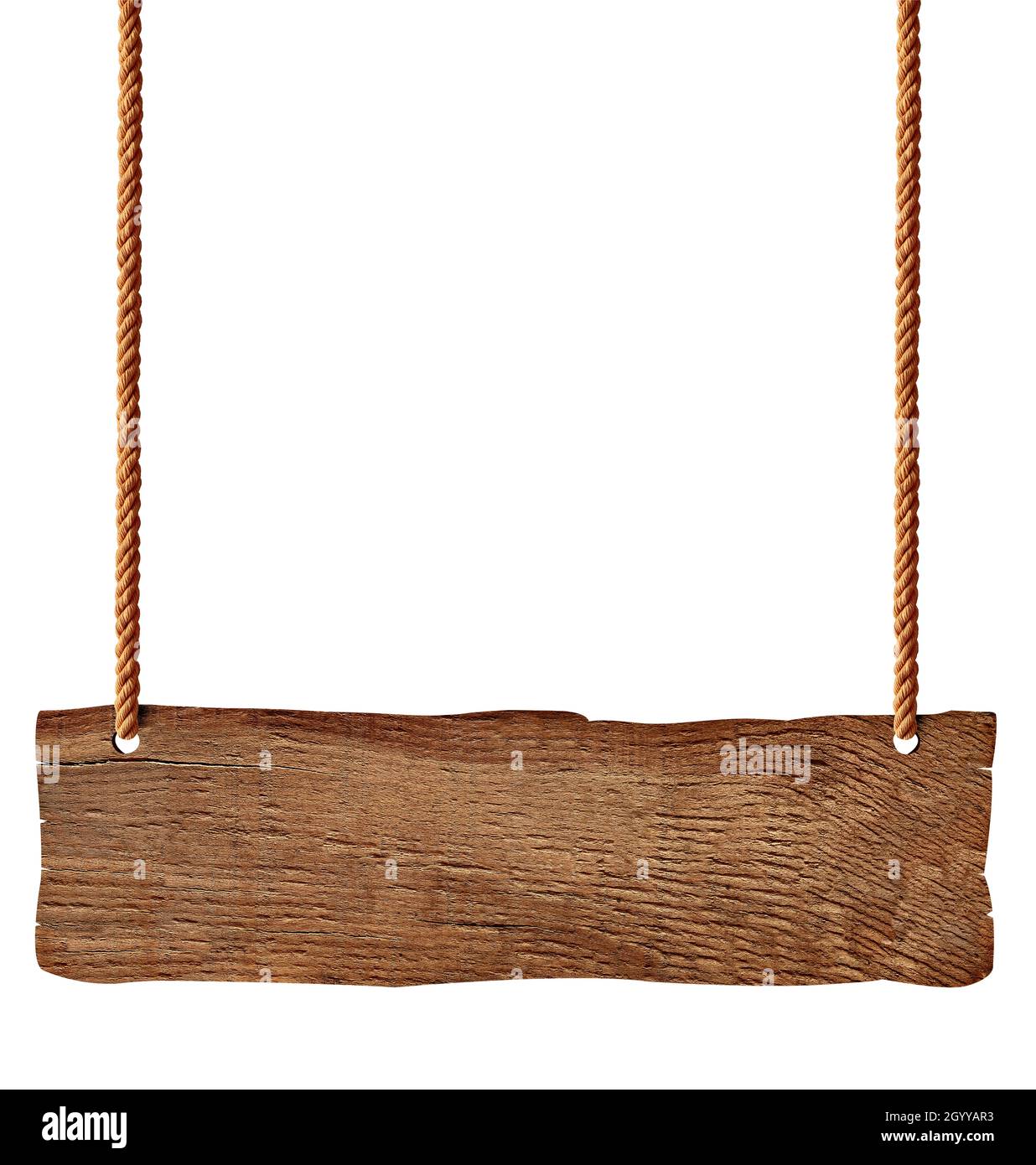 wooden sign chain ropesignboard signpost Stock Photo - Alamy