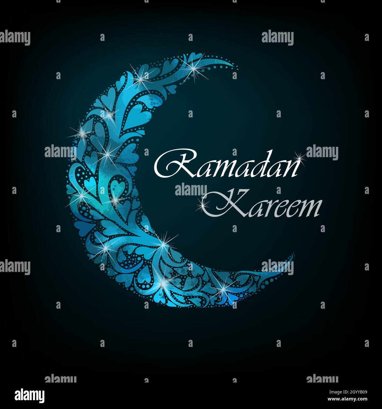 Background ramadan kareem vector Stock Vector Images - Alamy