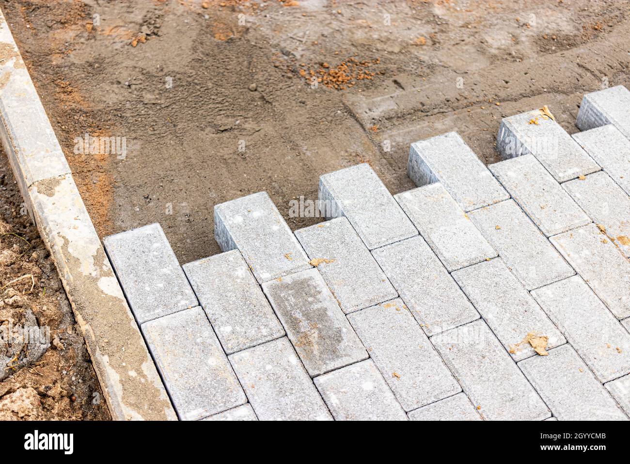 Paving Slabs Driveway High Resolution Stock Photography and Images - Alamy