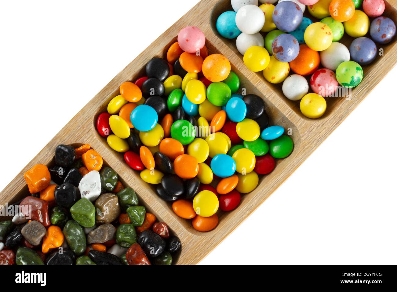 multicolor sugar coated chocolates background Stock Photo - Alamy