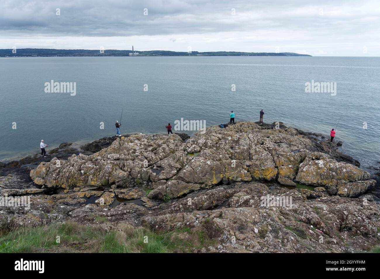 Grey point fort bangor hi-res stock photography and images - Alamy