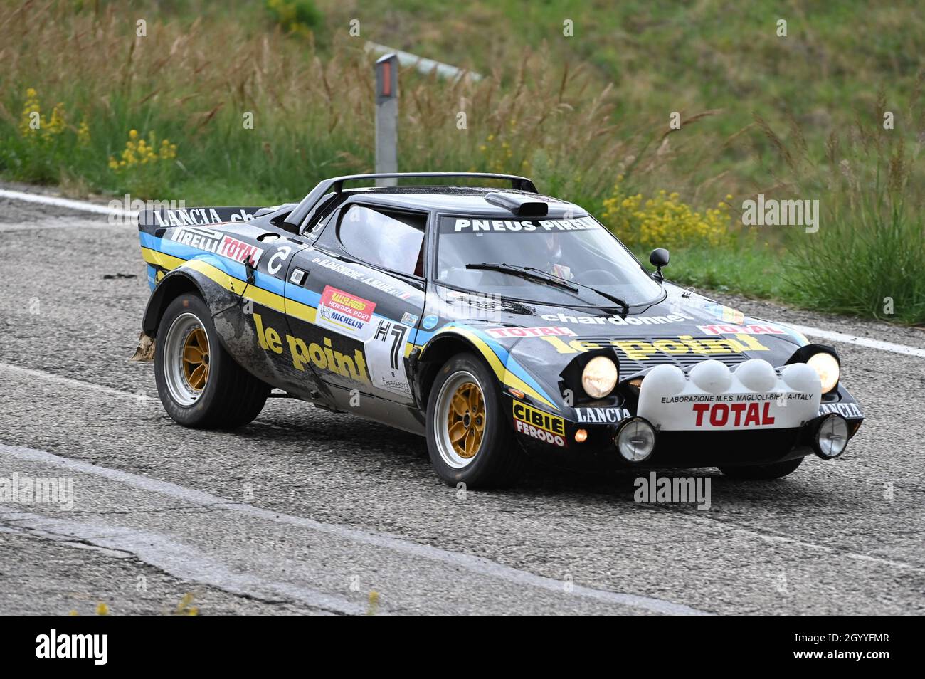 Lancia fulvia rally car hi-res stock photography and images - Alamy