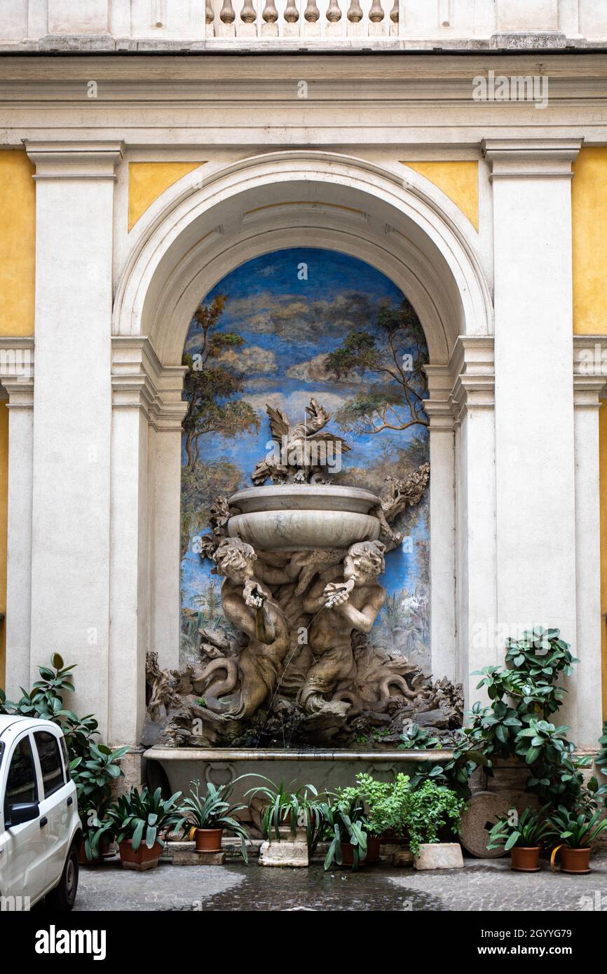 Residential building in rome hi-res stock photography and images - Alamy