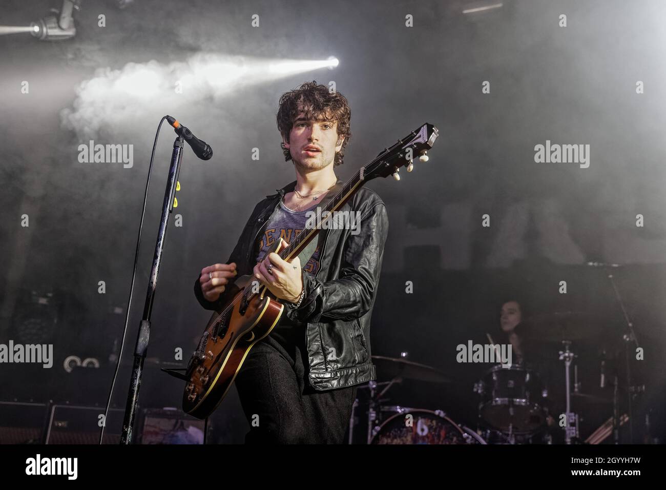 October 9, 2021: Dublin Band Inhaler playing live in Liverpool ..Elijah ...