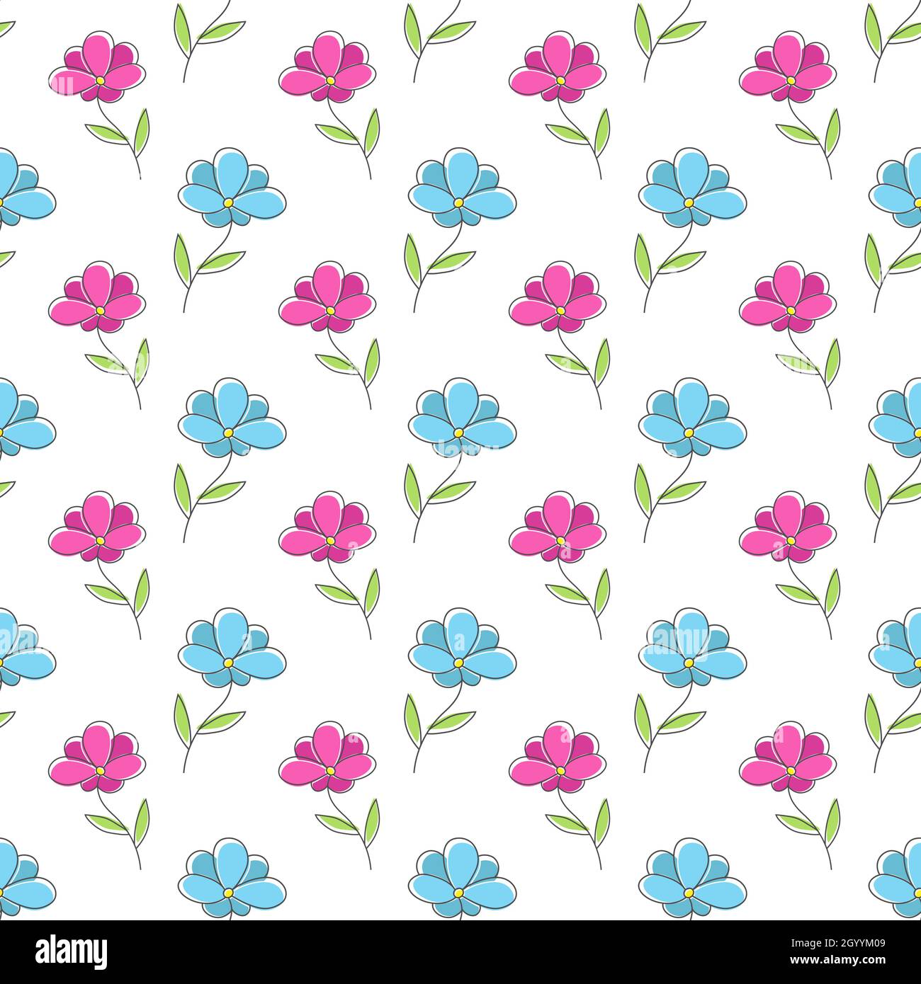 Floral seamless pattern for textures, textiles and simple backgrounds ...
