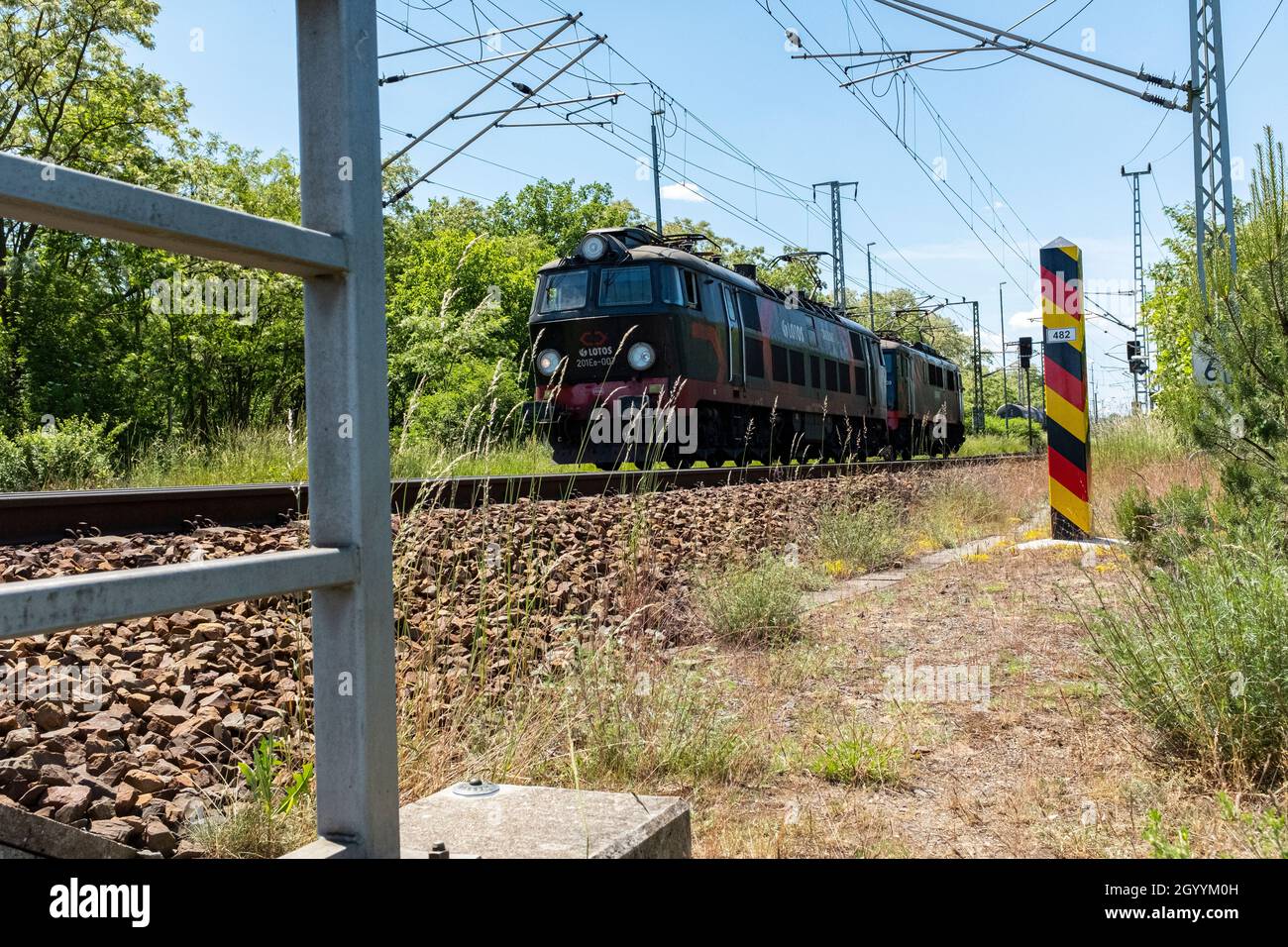 Enter german railways hi-res stock photography and images - Alamy