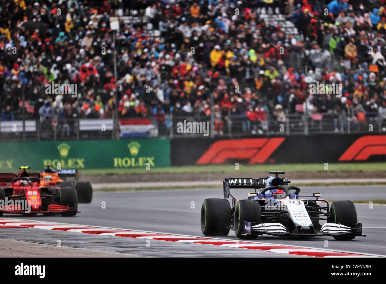 Istanbul, Turkey. 10th Oct, 2021. George Russell (GBR) Williams Racing ...