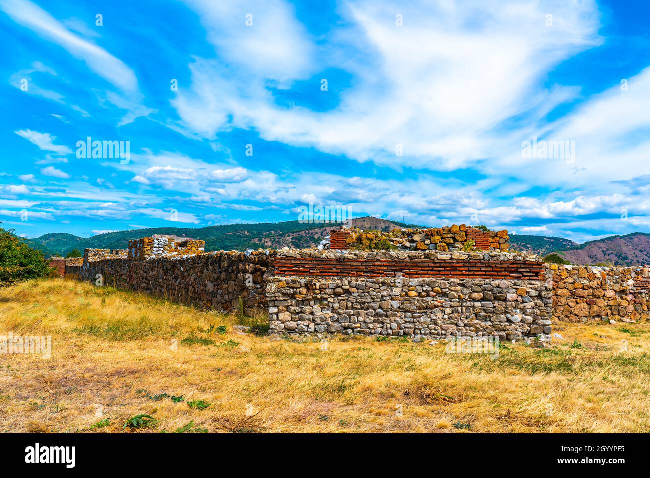 Roman castrum Diana Fortress, built in 101 AD in Kladovo, Eastern ...