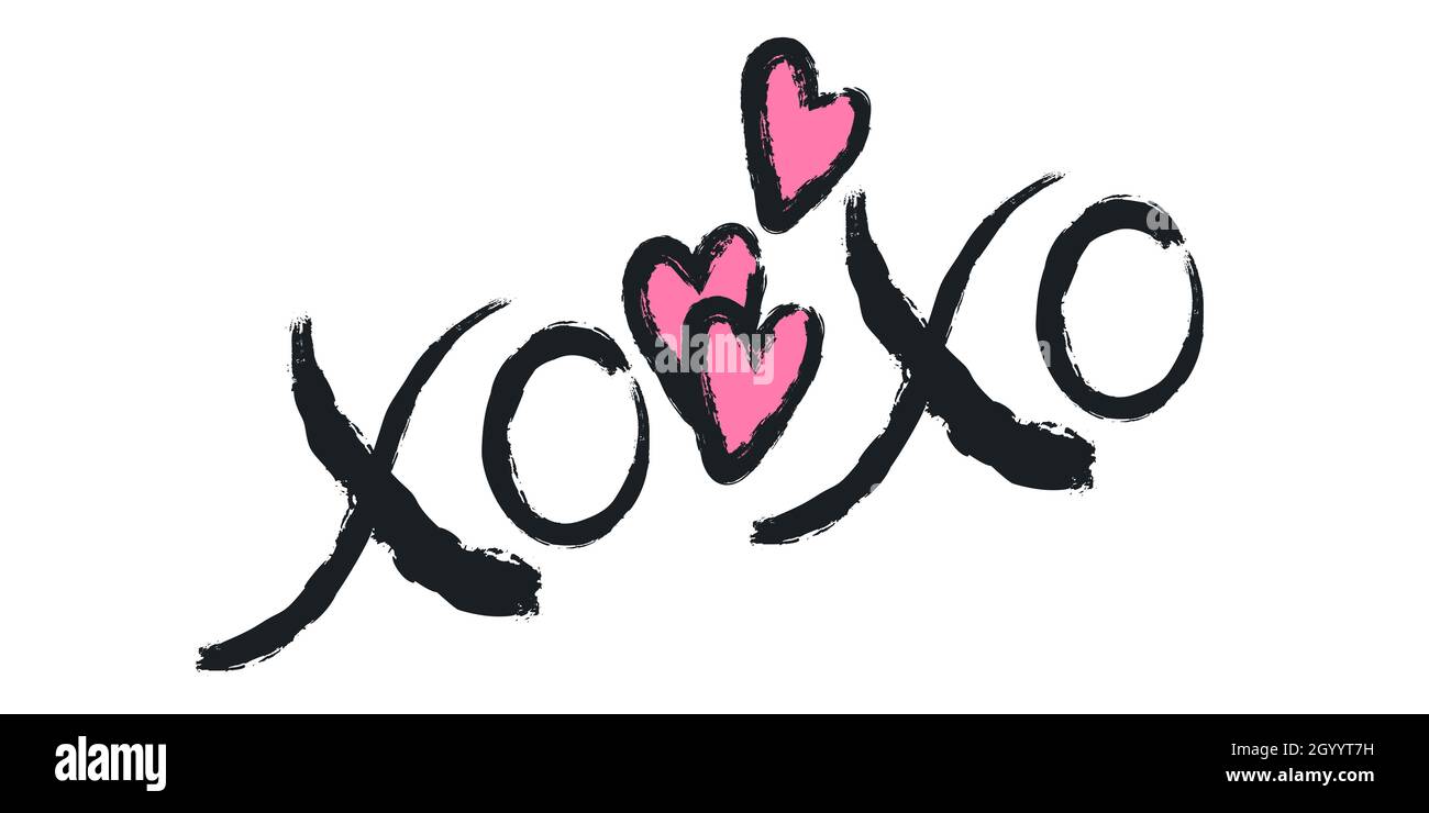 Love xoxo xoxo love xo hi-res stock photography and images - Alamy