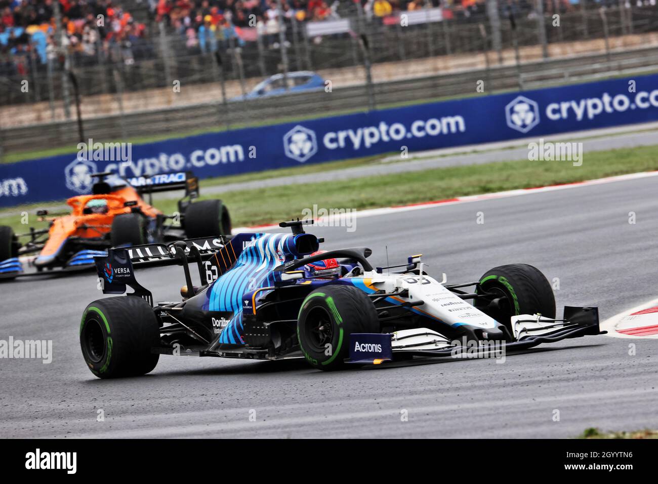 Istanbul, Turkey. 10th Oct, 2021. George Russell (GBR) Williams Racing ...