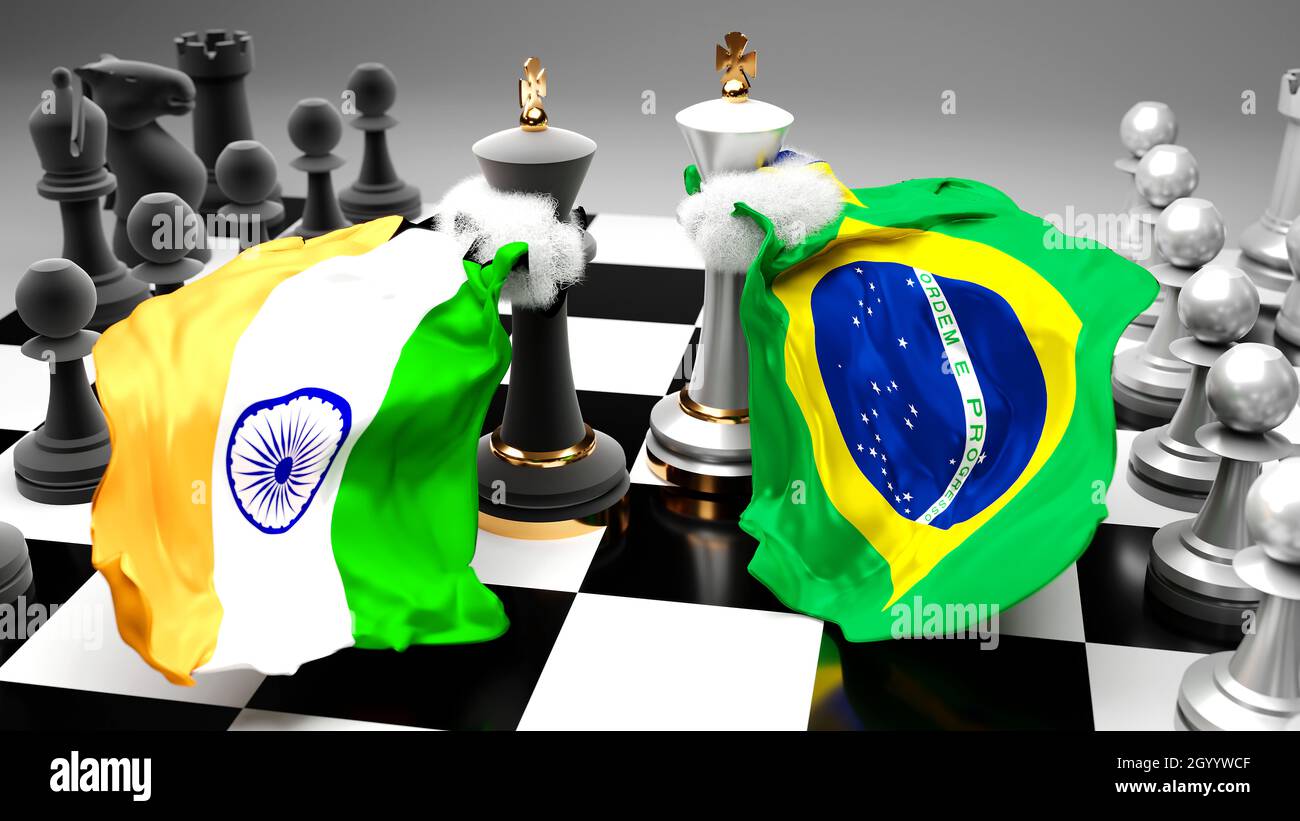 India and brazil conflict hi-res stock photography and images - Alamy