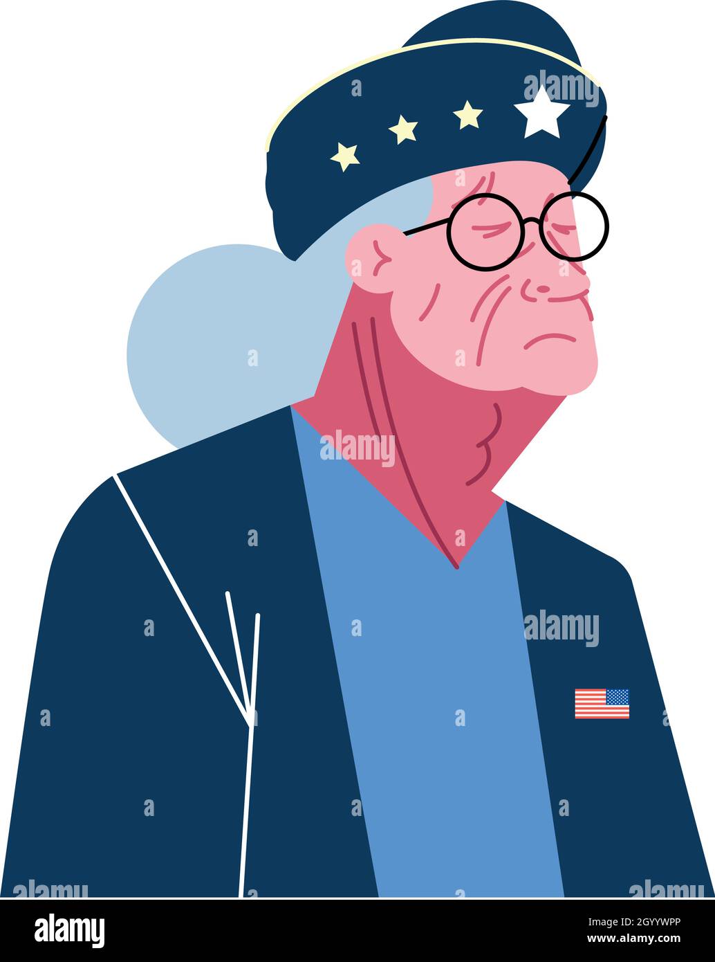 female veteran with uniform character Stock Vector Image & Art - Alamy