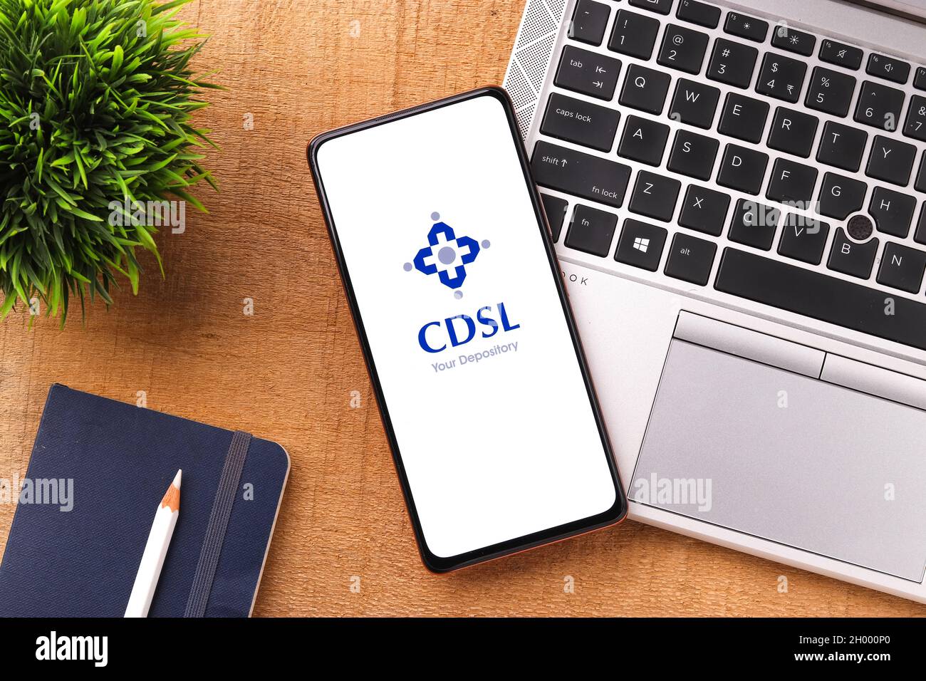 West Bangal, India - October 09, 2021 : Central Depository Services ...