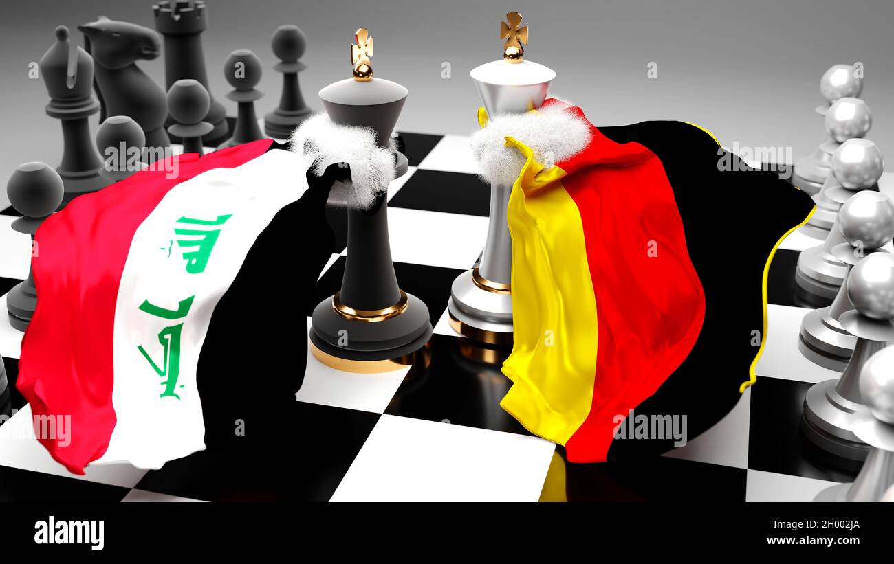 Germany and iraq talks hi-res stock photography and images - Alamy