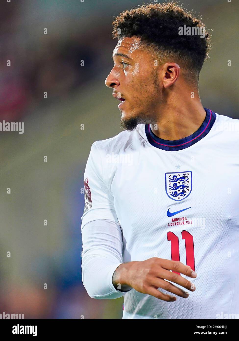 Jadon Sancho of England (Photo by pressinphoto/Sipa USA Stock Photo - Alamy