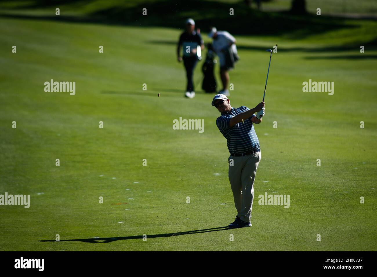 George Coetzee of South Africa during the 2021 Acciona Open de Espana ...
