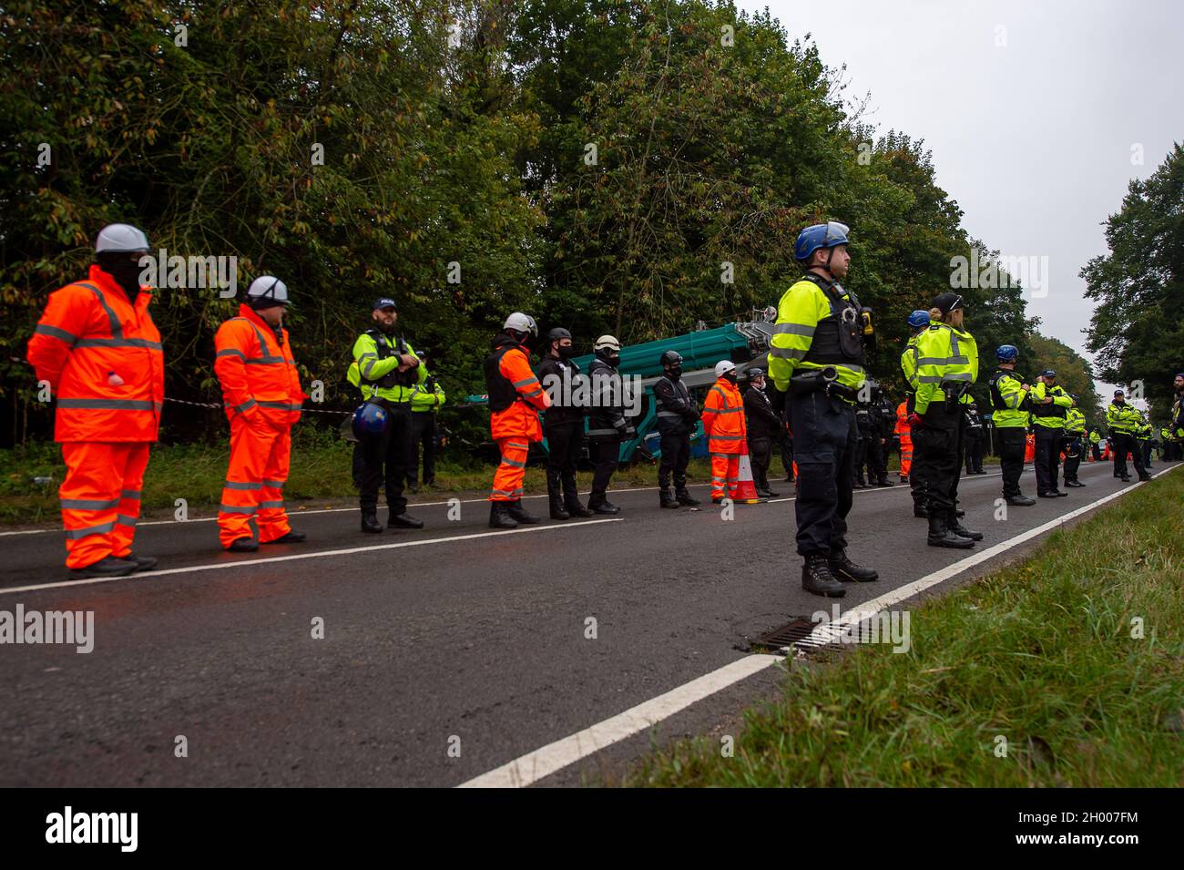 Winch assisted felling hi-res stock photography and images - Alamy