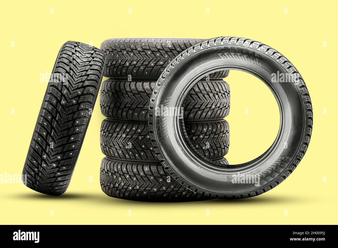 Studded wheels hi-res stock photography and images - Alamy