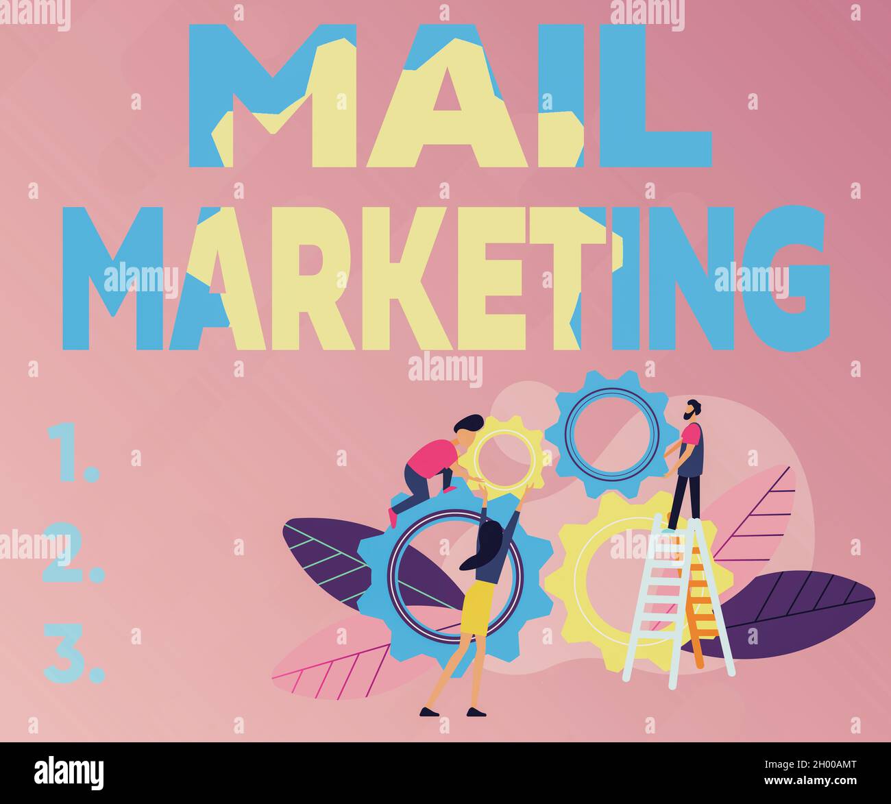 Conceptual Caption Mail Marketing Word Written On Act Of Sending A
