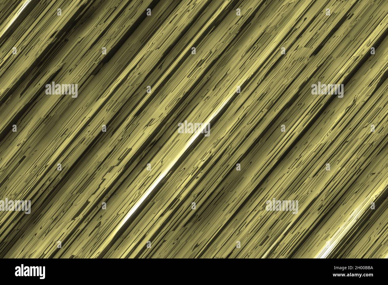 beautiful yellow reflecting steel diagonal lines computer art texture ...