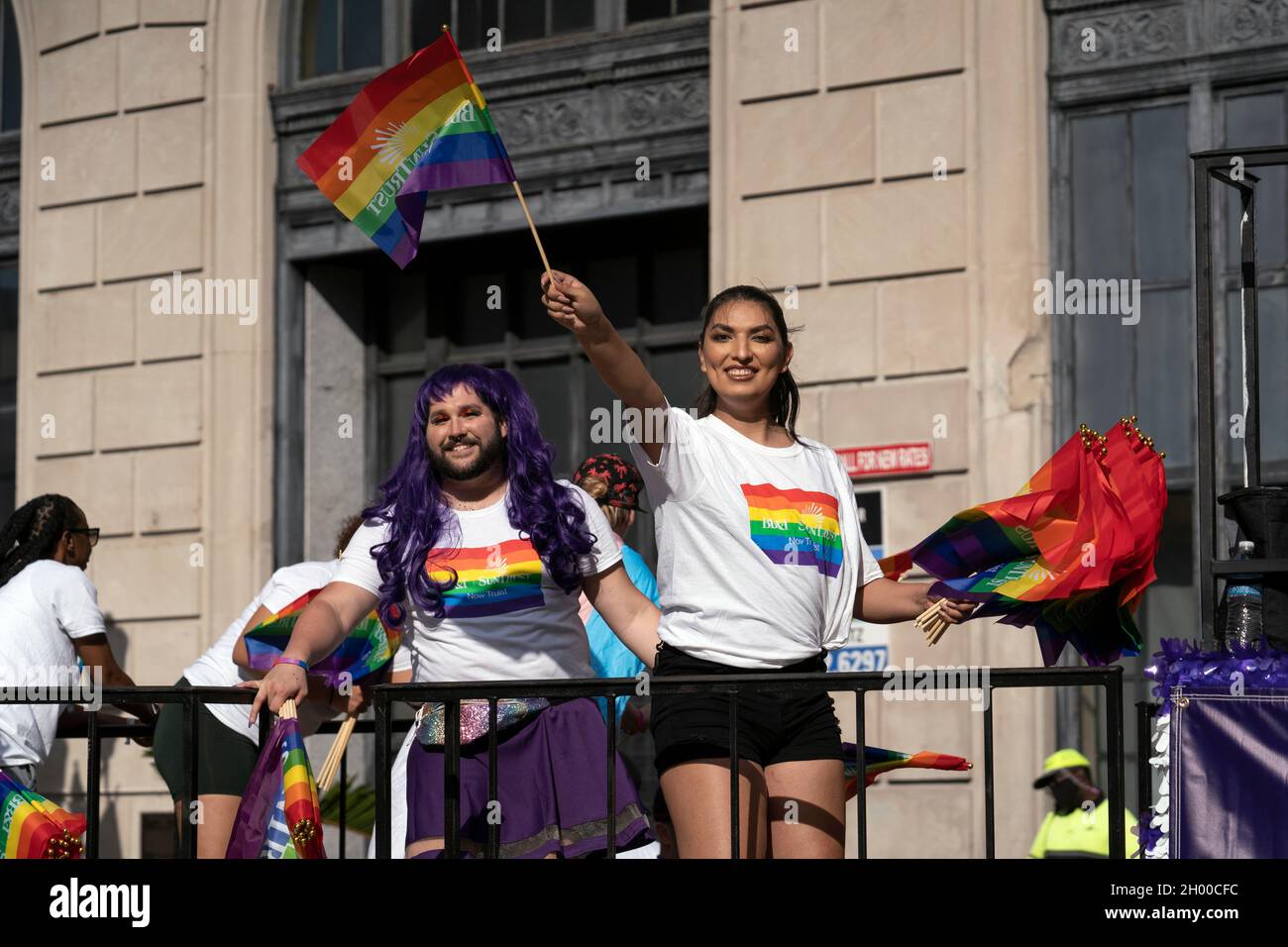 Participants of the Come Out With Pride Festival and Parade in downtown ...