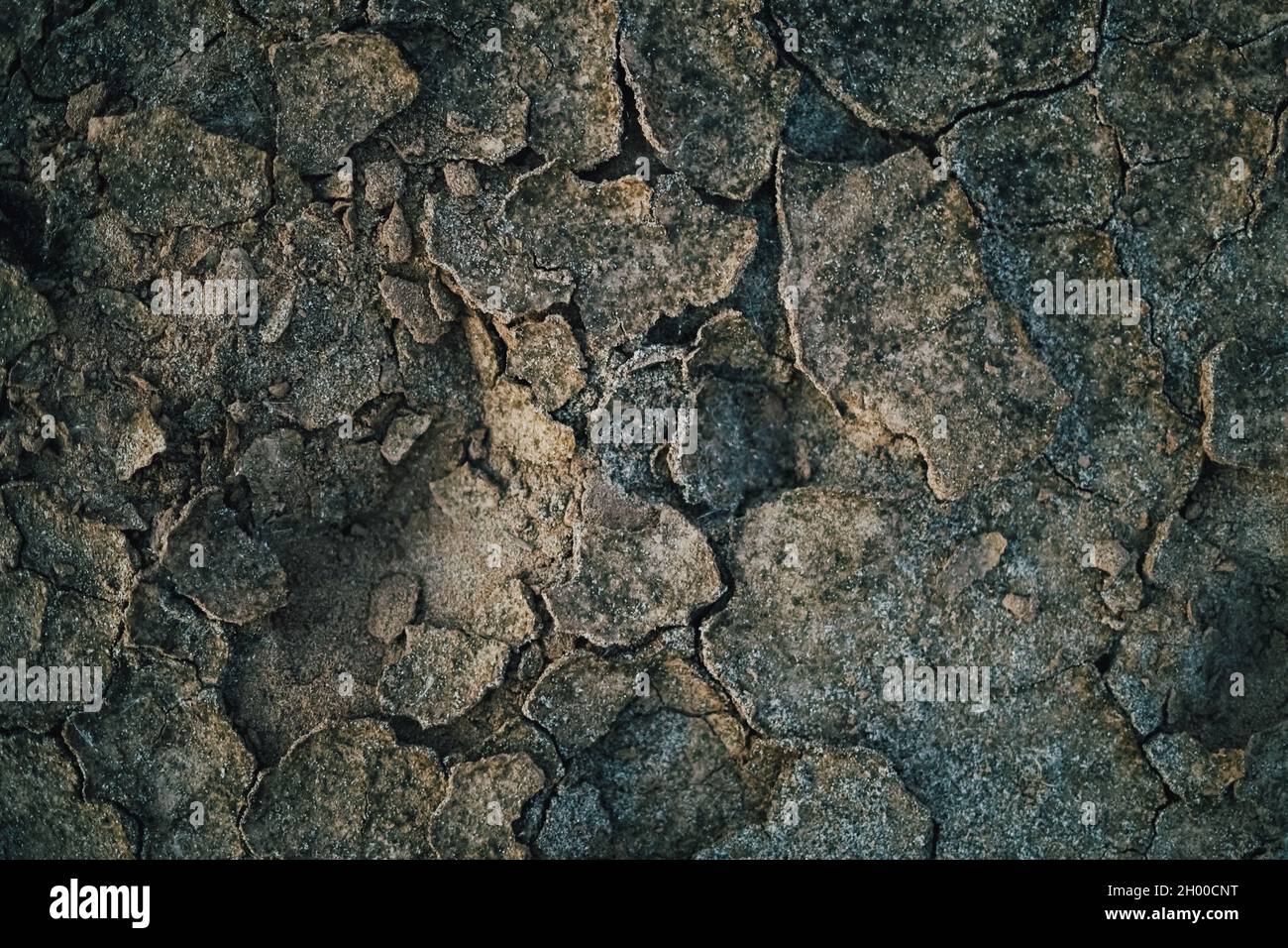 Land crack aerial view hi-res stock photography and images - Alamy