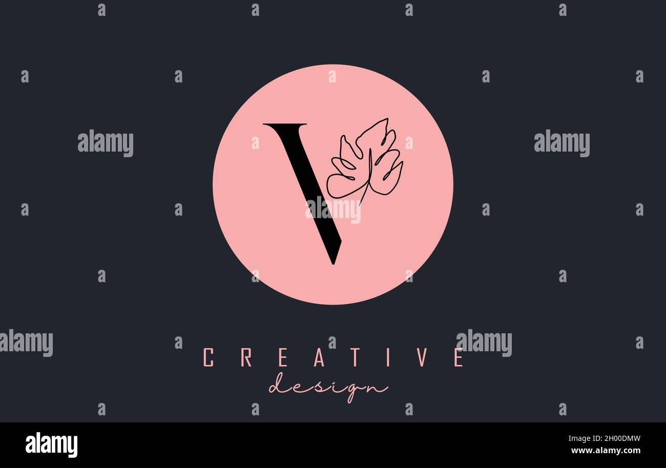Letter v drawing hi-res stock photography and images - Alamy