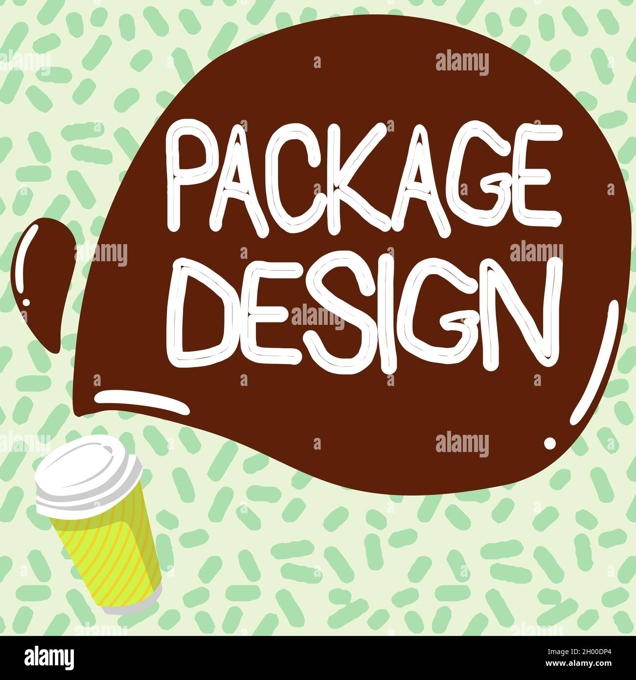 Sign displaying Package Design. Conceptual photo Strategy in creating ...