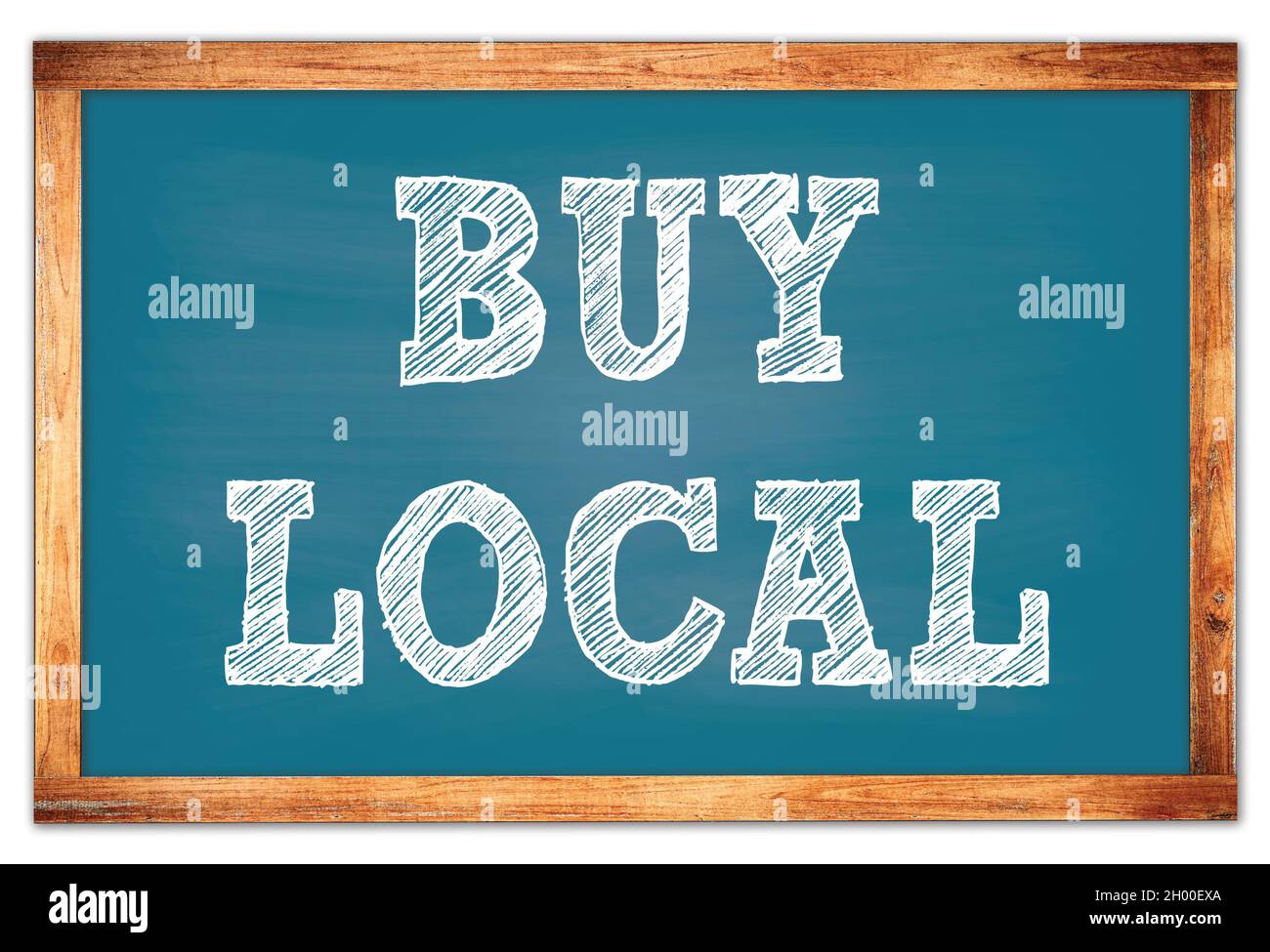 Local word on blue hi-res stock photography and images - Alamy