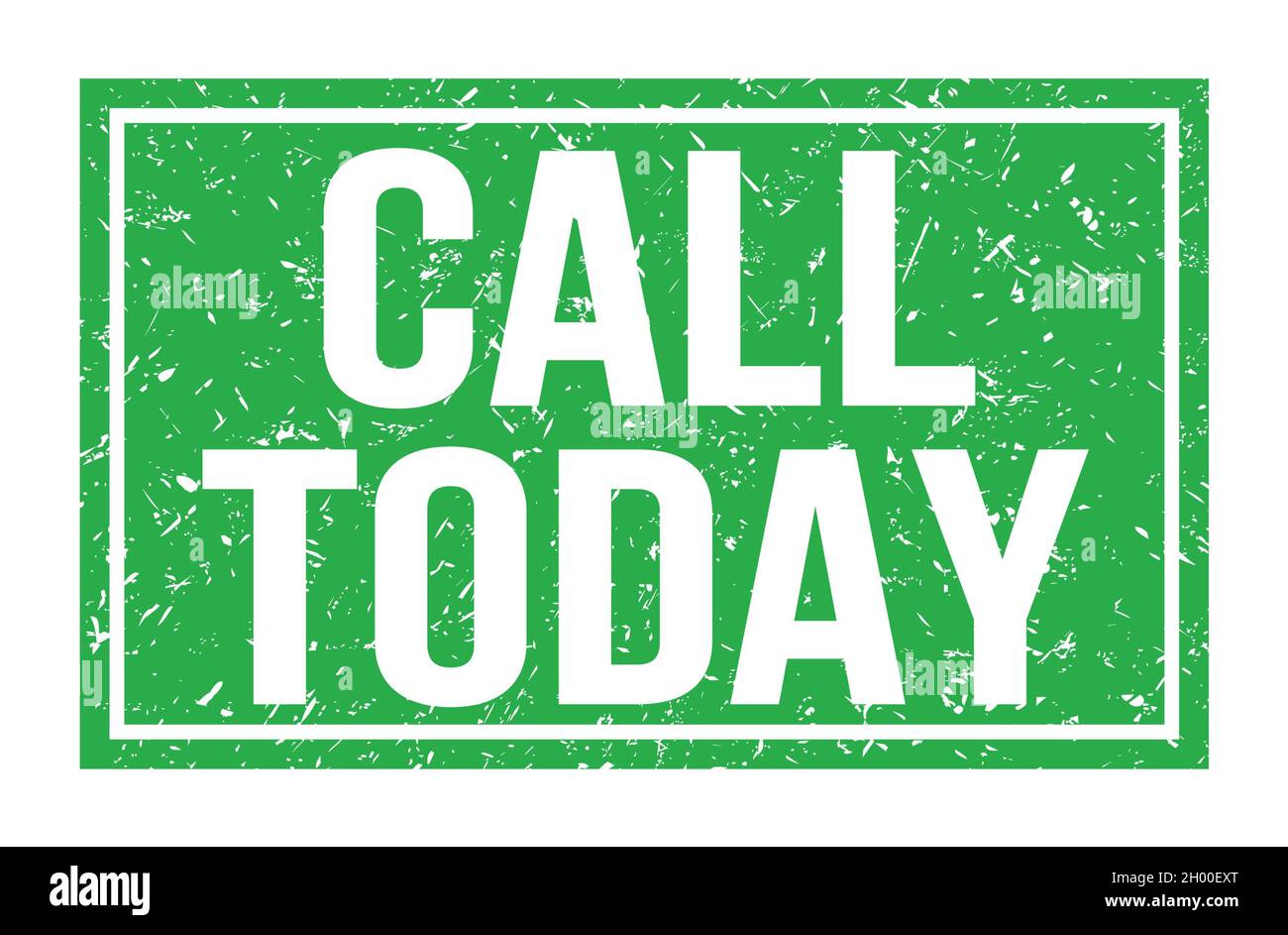 Call today stamp hi-res stock photography and images - Alamy