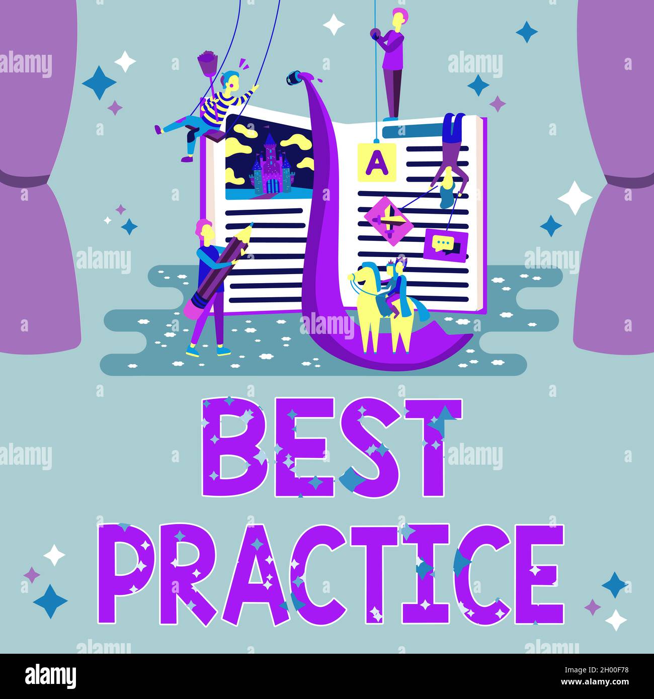 Text sign showing Best Practice. Internet Concept commercial procedures ...