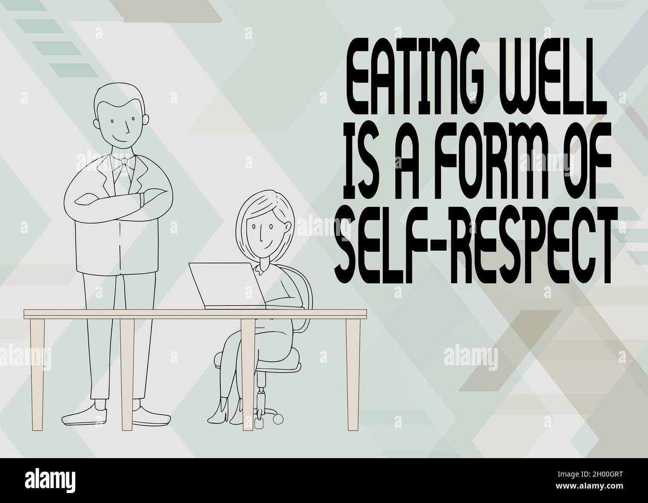 Inspiration showing sign Eating Well Is A Form Of Self Respect ...