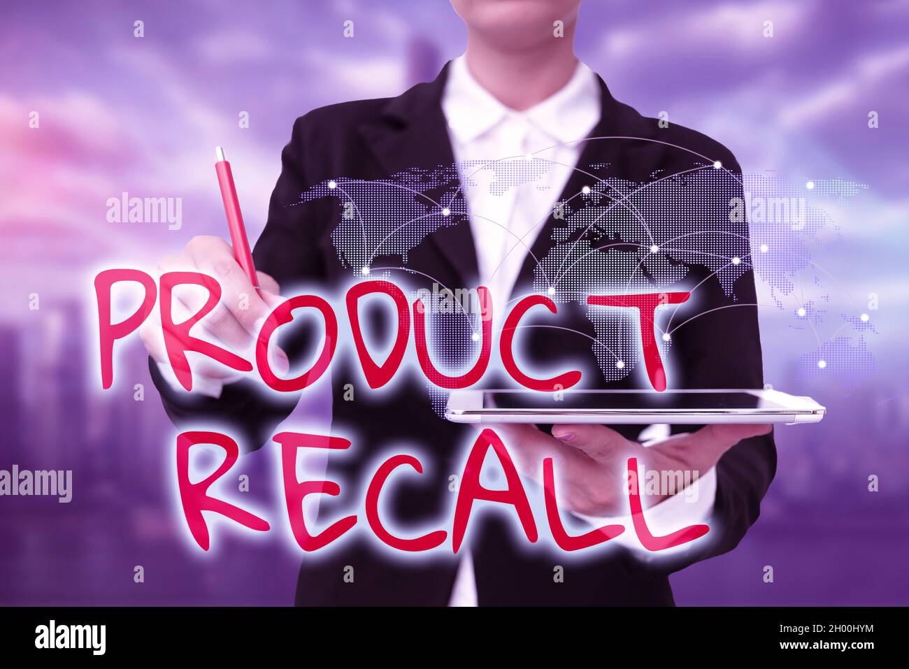 Conceptual display Product Recall. Business overview Request by a ...