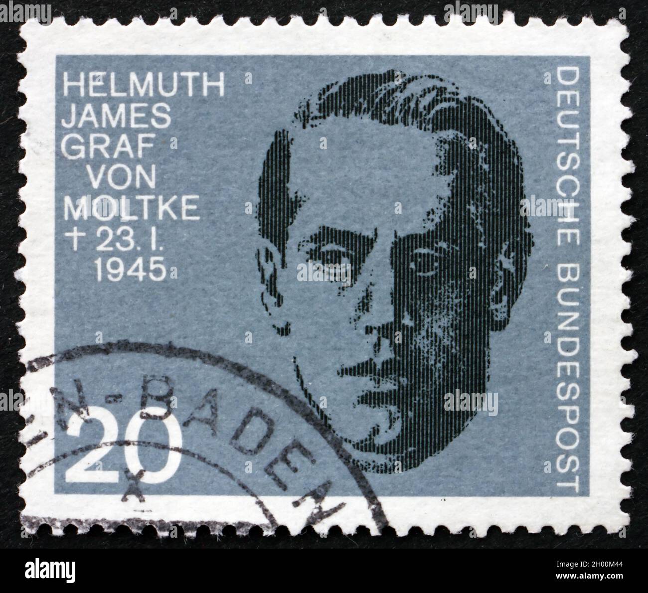 GERMANY - CIRCA 1964: a stamp printed in Germany shows Count James von ...