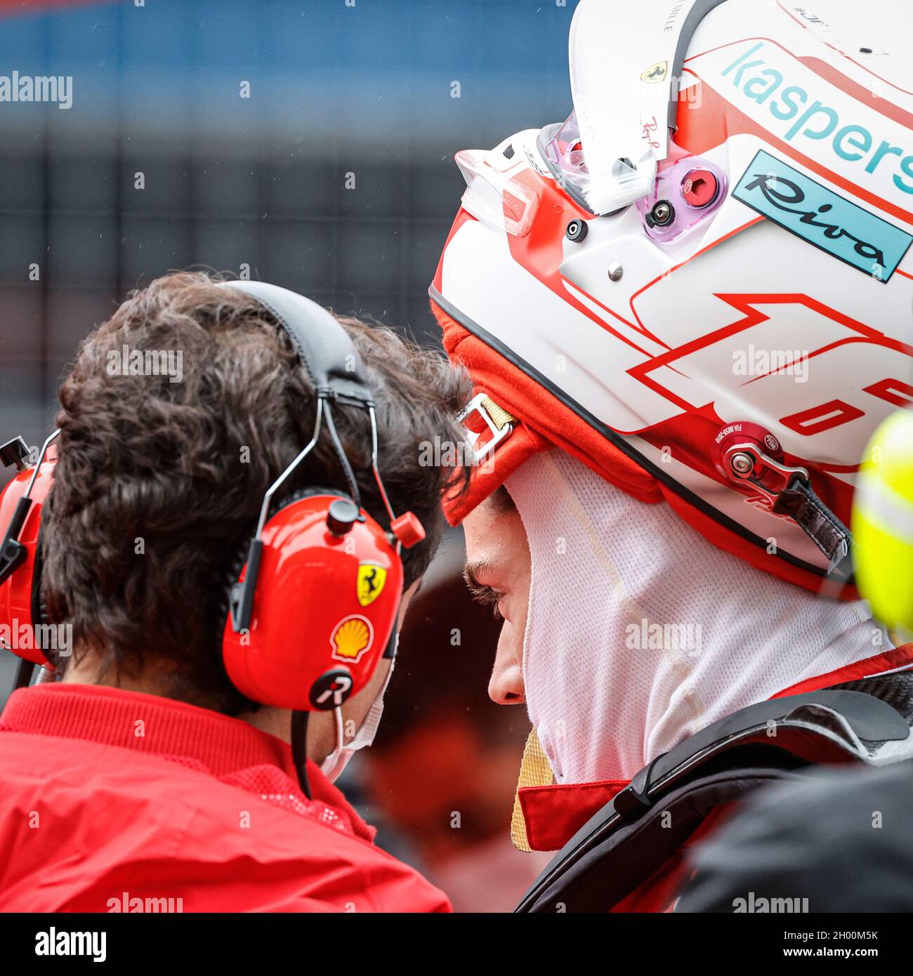 LECLERC Charles (mco), Scuderia Ferrari SF21, portrait during the ...