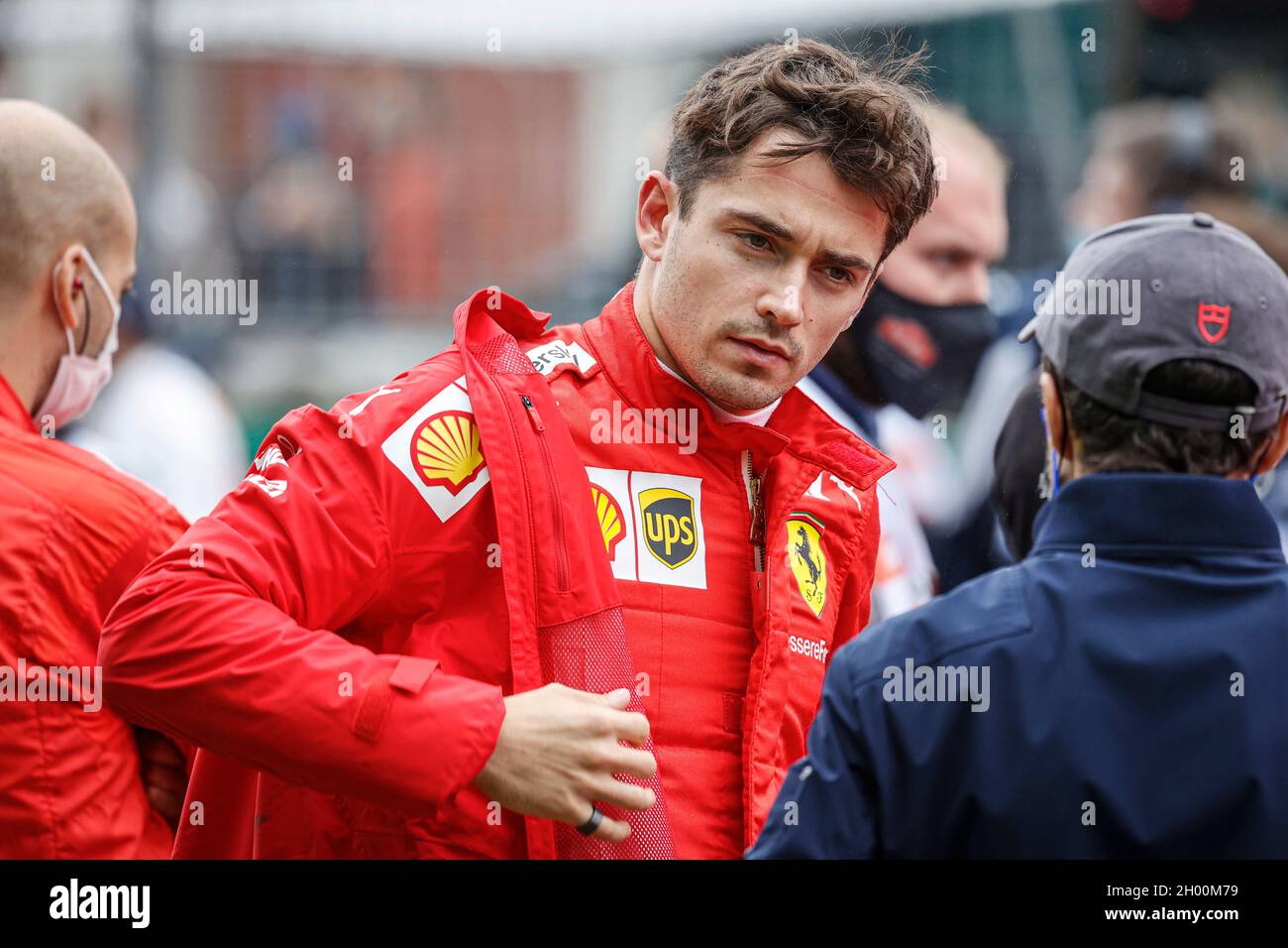 LECLERC Charles (mco), Scuderia Ferrari SF21, portrait during the ...