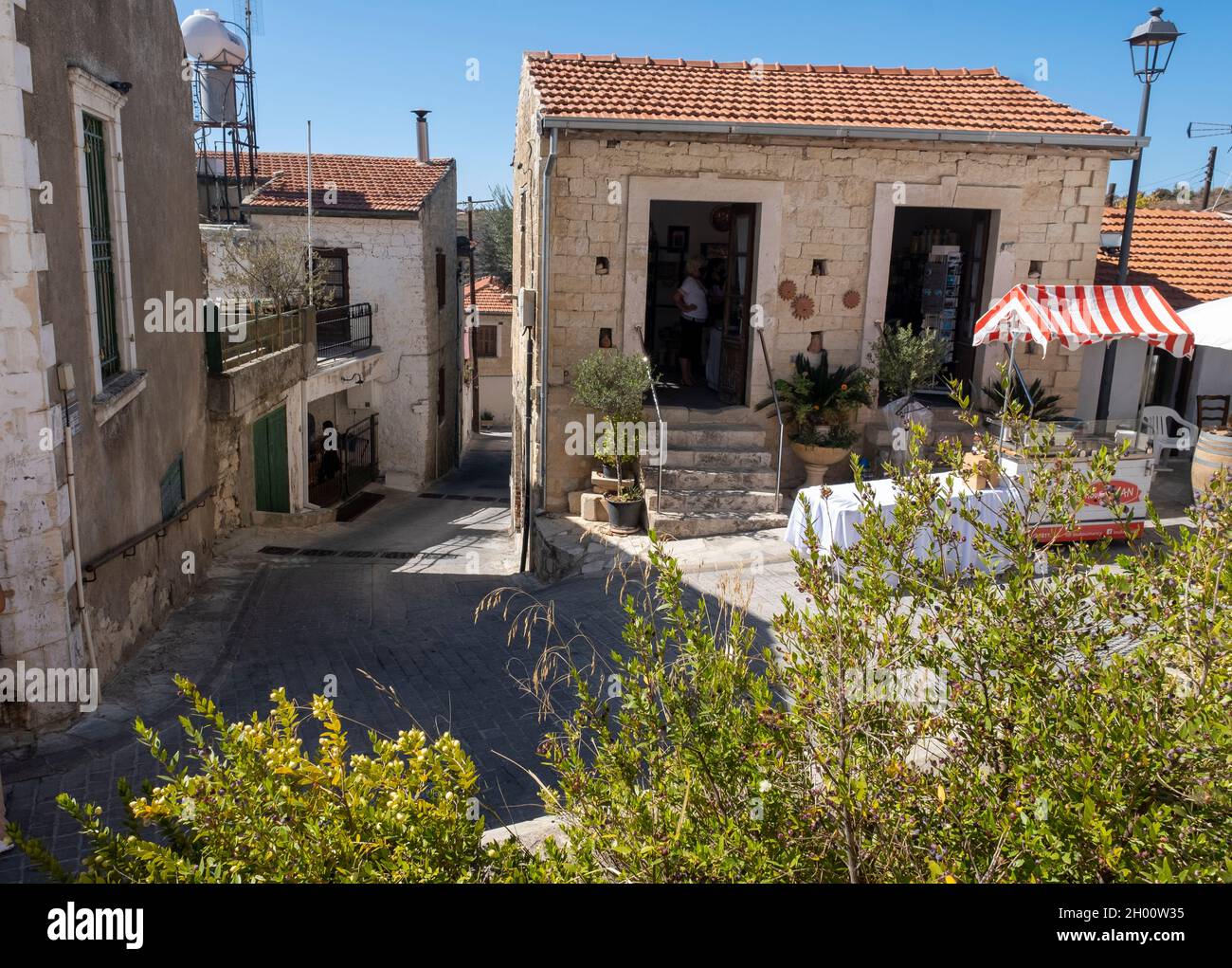 Authentic house arsos village hi-res stock photography and images - Alamy