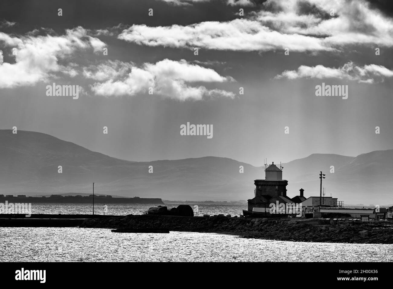 Blacksod Lighthouse & Museum, Belmullet, County Mayo, Ireland Stock ...