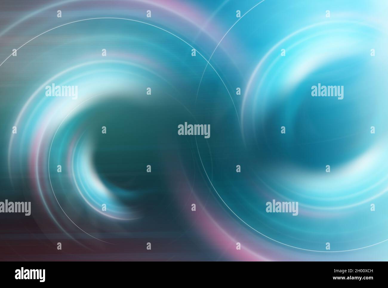 An abstract circular glowing lights effect, light motion background in ...