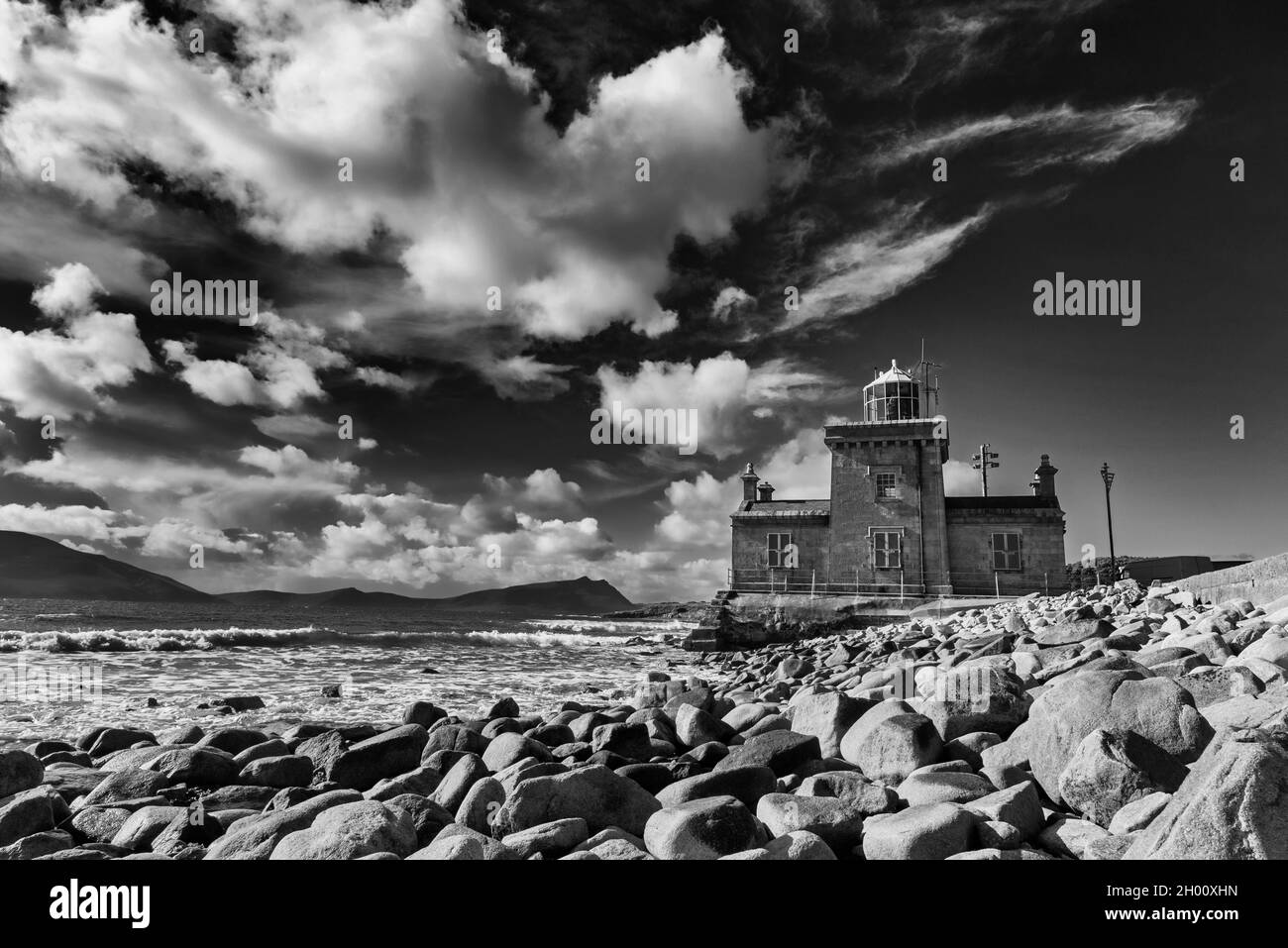 Blacksod Lighthouse & Museum, Belmullet, County Mayo, Ireland Stock ...