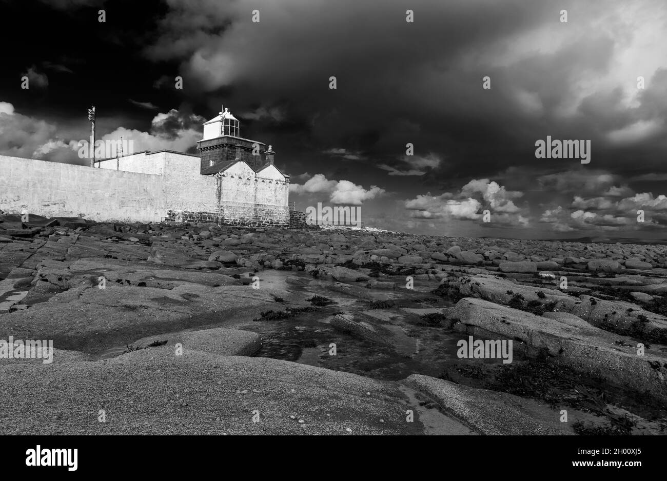 Blacksod lighthouse mullet peninsula hi-res stock photography and ...