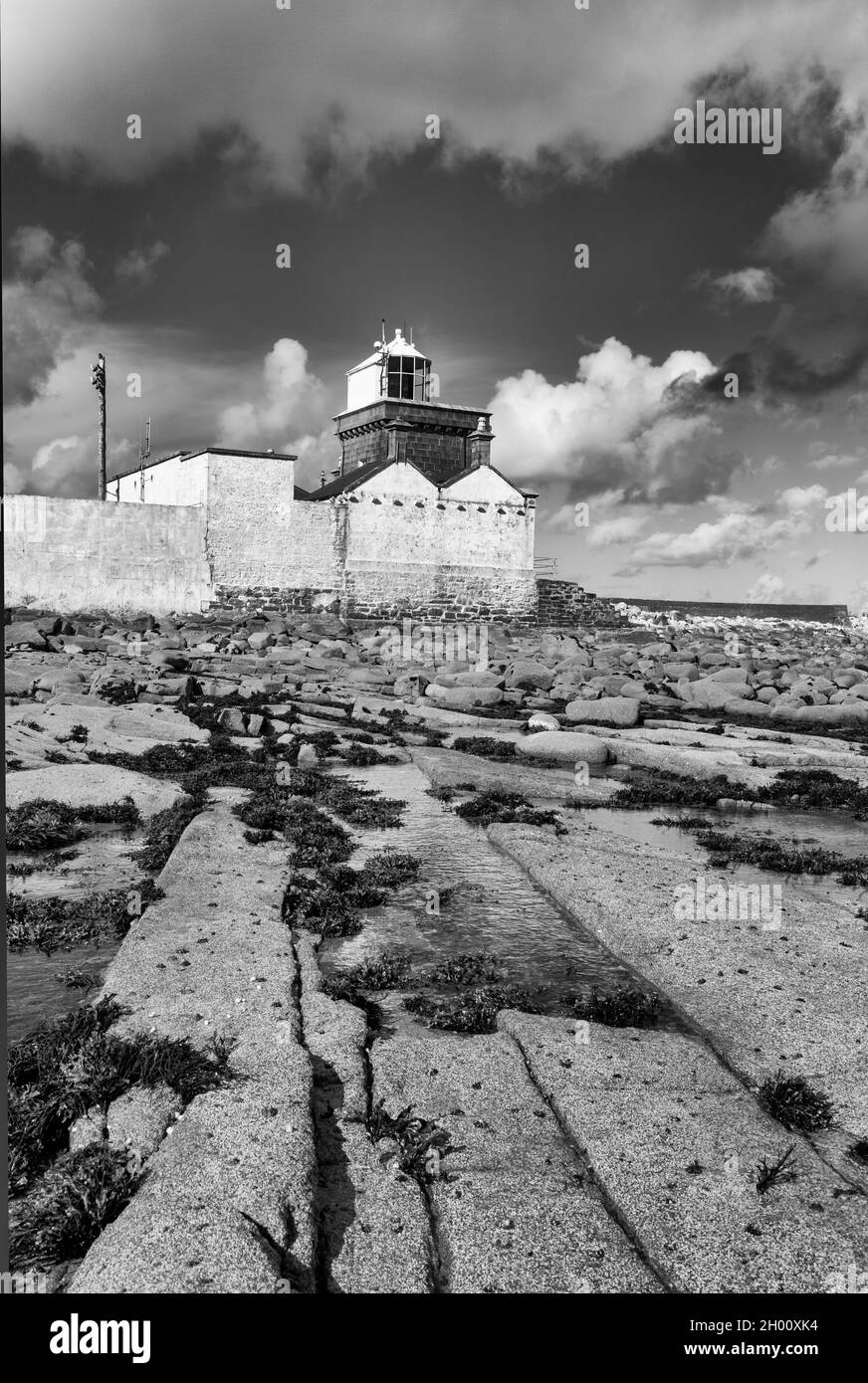 Blacksod Lighthouse & Museum, Belmullet, County Mayo, Ireland Stock ...