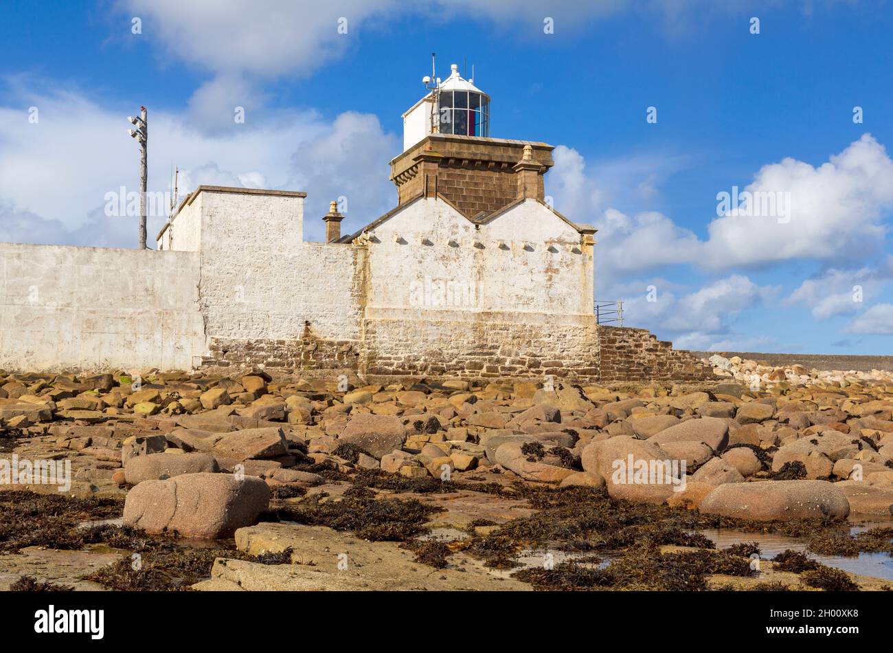 Blacksod Lighthouse & Museum, Belmullet, County Mayo, Ireland Stock ...